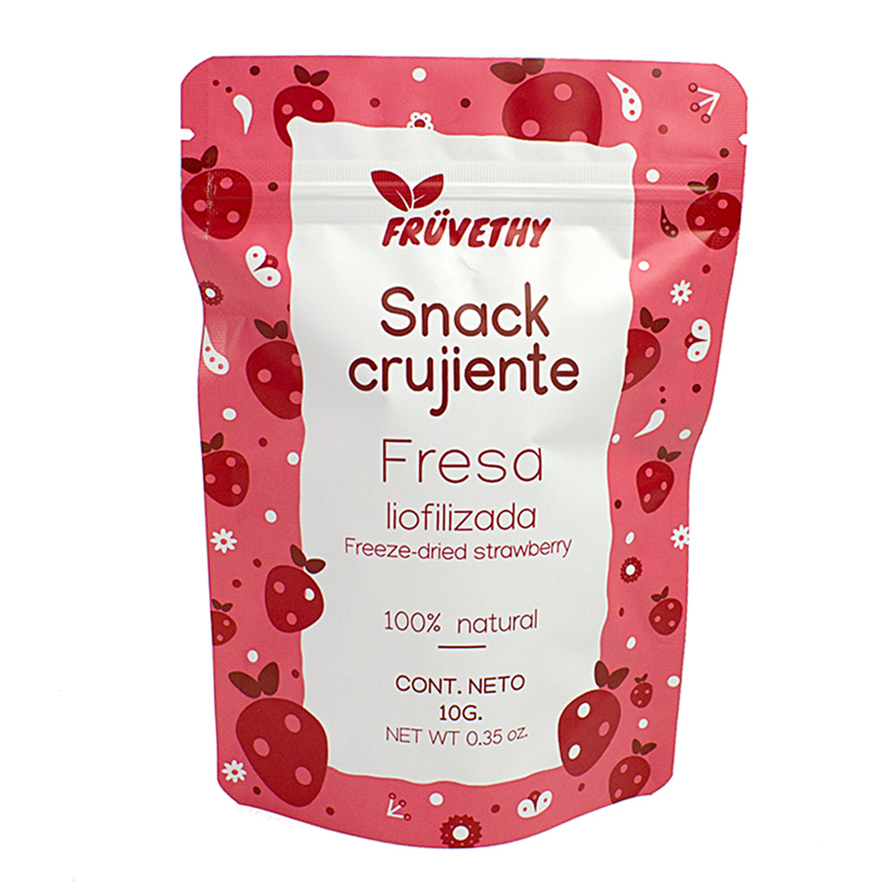 Snack fresa liofilizada Früvethy – Tienda Fruvethy